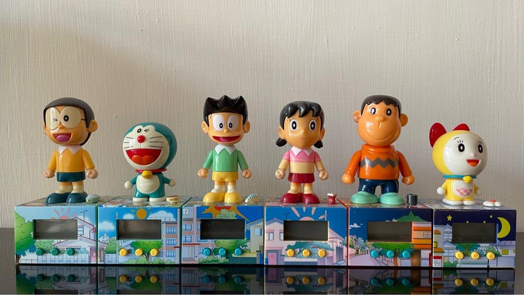 Limited Edition Taiwan 7-Eleven Doraemon Figurines Full Collection ...