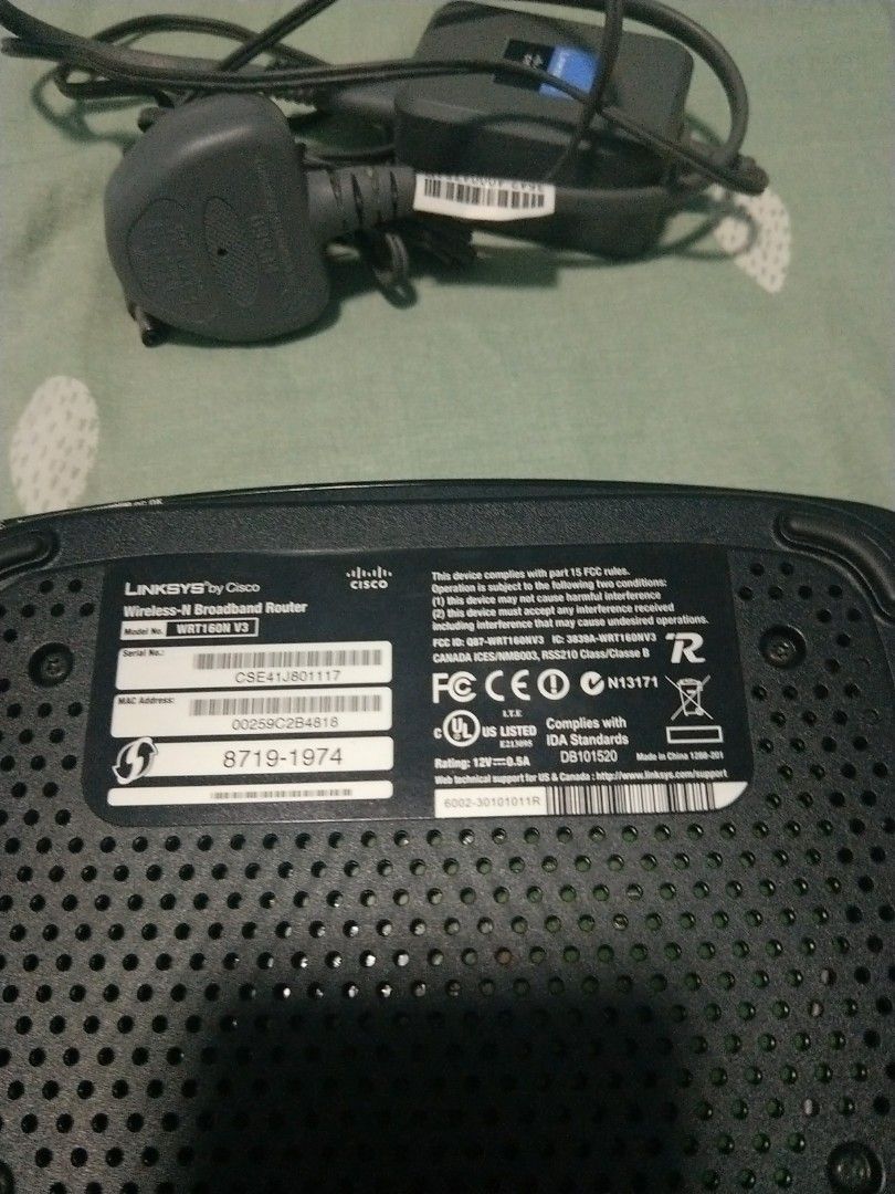 Linksys Cisco Wireless N Broadband Router Computers And Tech Parts