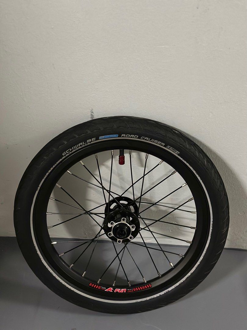 Litepro kfun Discbrake 305 wheel set (with Schwalbe Road Cruiser 16 ...