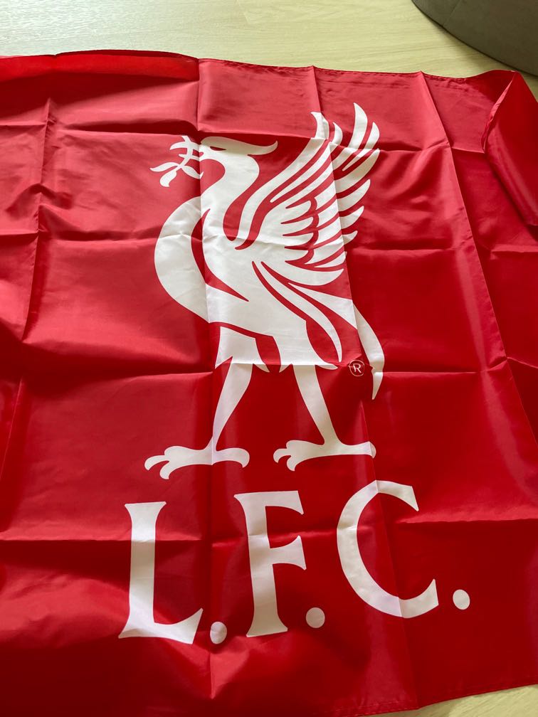 Liverpool football club flag, Sports Equipment, Other Sports Equipment ...