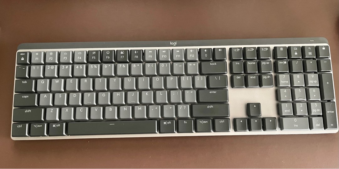Logi MX MECHANICAL Wireless Illuminated Performance Keyboard - Graphite ...