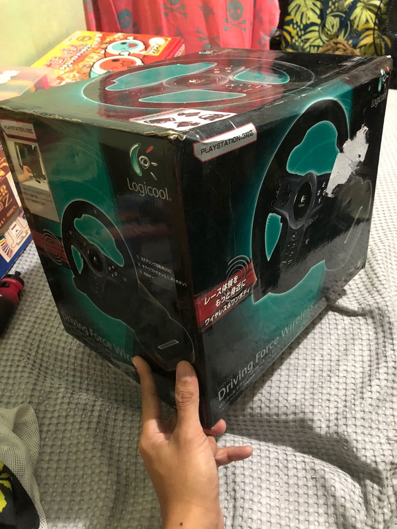 Logitech Logicool driving force wireless, Video Gaming, Gaming ...