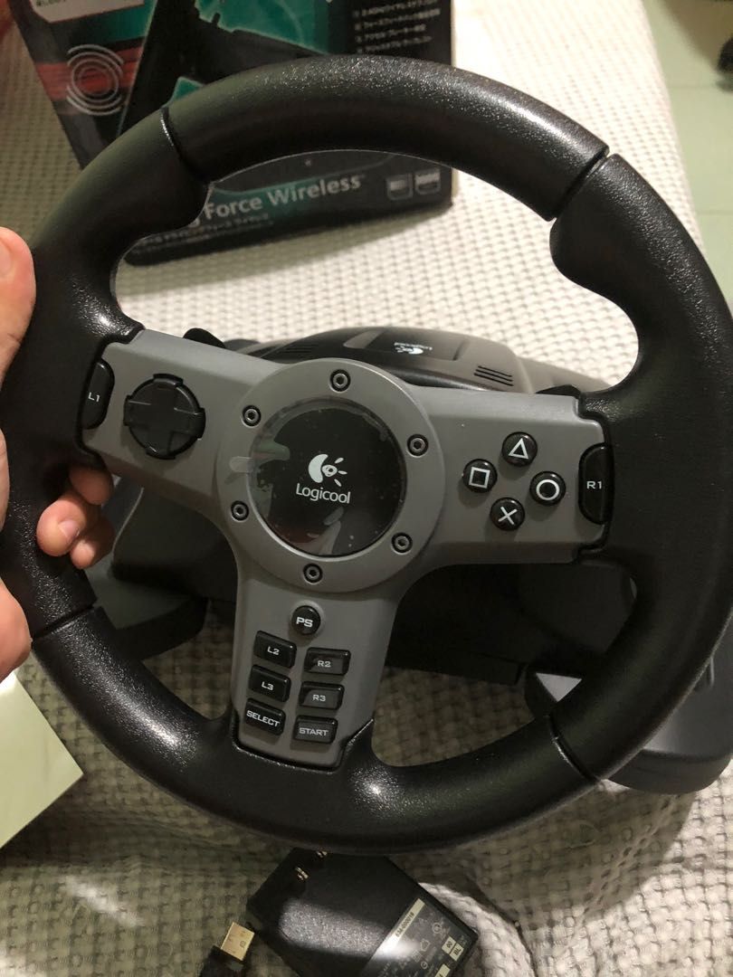 Logitech Logicool driving force wireless, Video Gaming, Gaming ...