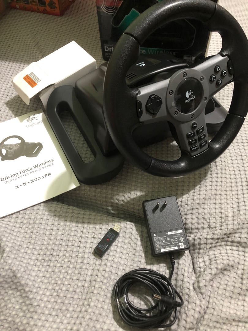 Logitech Logicool driving force wireless, Video Gaming, Gaming ...