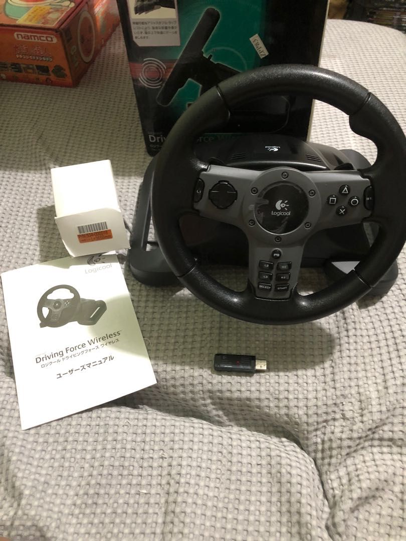 Logitech Logicool driving force wireless, Video Gaming, Gaming ...