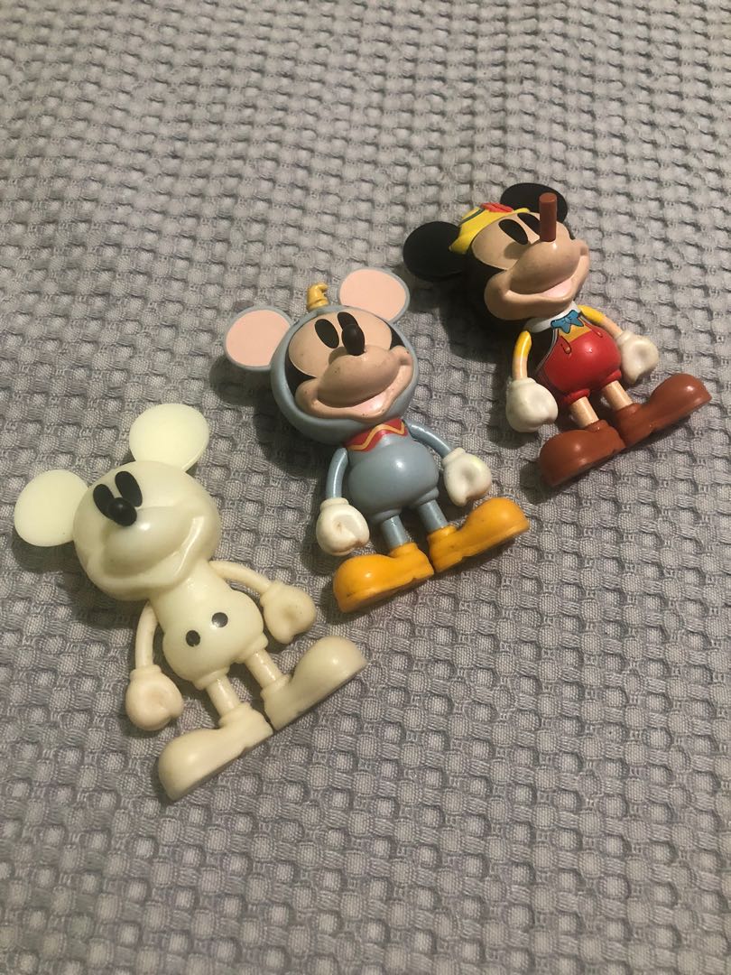 Lot set of mickey figures, Hobbies & Toys, Toys & Games on Carousell