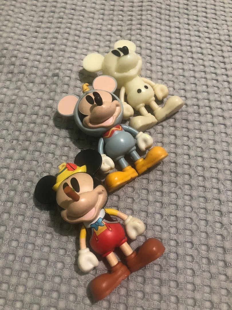 Lot set of mickey figures, Hobbies & Toys, Toys & Games on Carousell