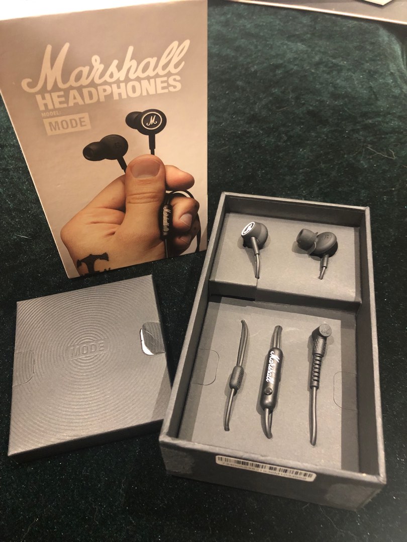 Marshall Mode Wired Earphones, Audio, Earphones on Carousell