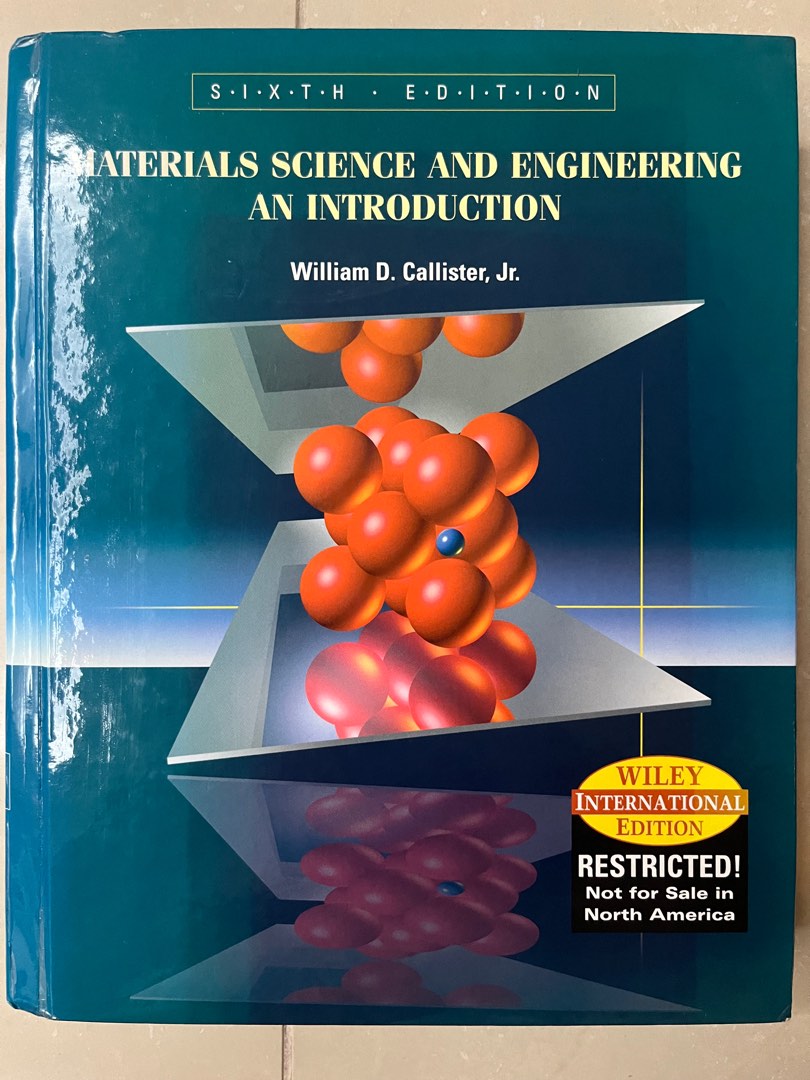 Materials science and engineering textbook, Hobbies & Toys, Books ...