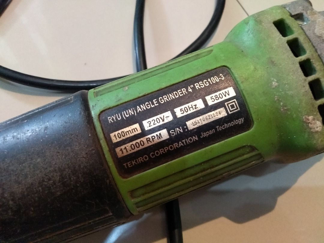 Mesin Grinda Tangan dan Kabel Gulung Panjang, Aksesoris Mobil di Carousell