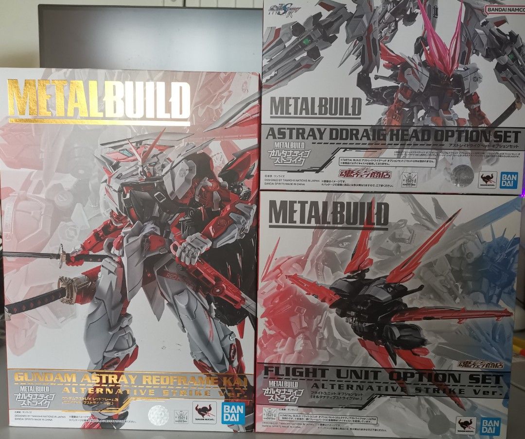 METAL BUILD GUNDAM ASTRAY RED DRAGON SET, Hobbies & Toys, Toys & Games ...