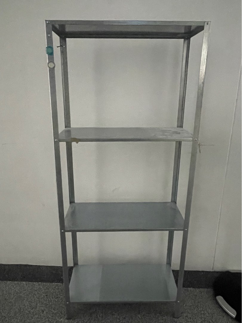 Metal rack ( 4 tier ), Furniture & Home Living, Furniture, Shelves ...