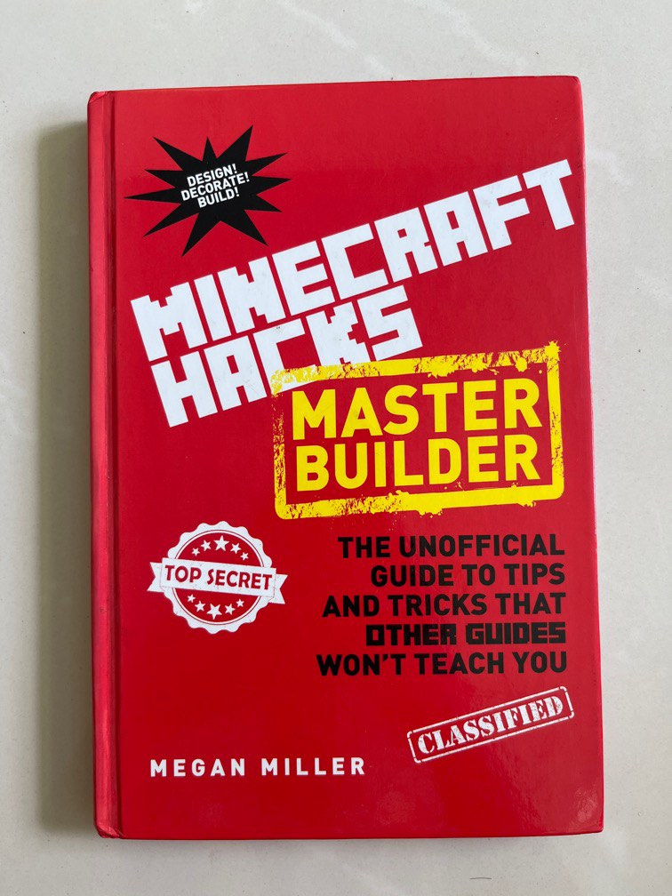 Minecraft Building Tutorial Book -BRAND NEW, Hobbies & Toys, Books ...
