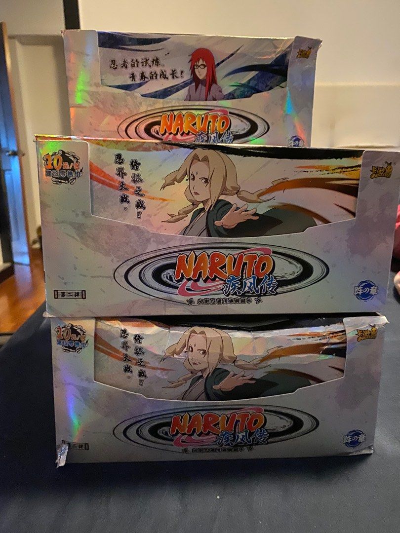 Naruto Kayou Tier 4 Booster Box Sealed Packs TCG Trading Cards, Hobbies ...