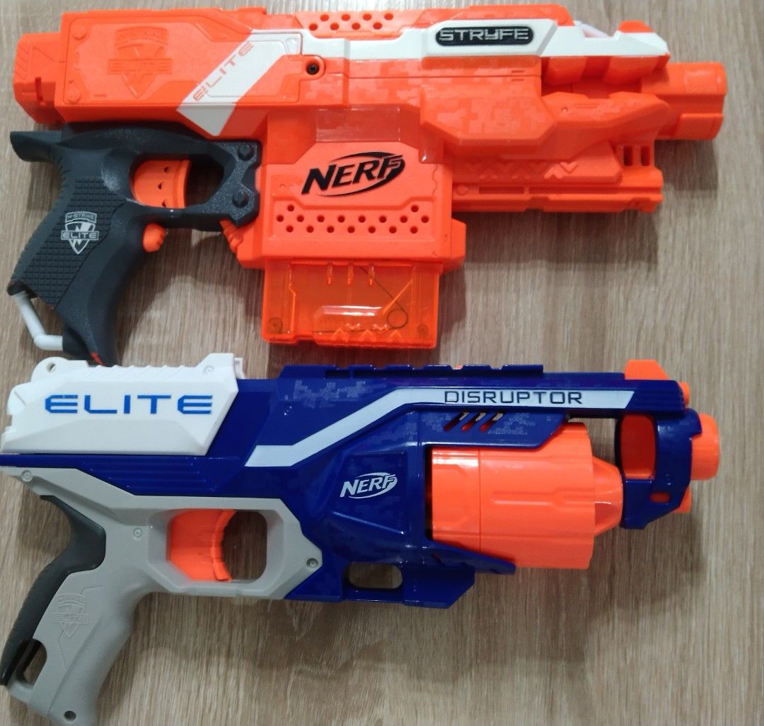 Nerf Guns+Clips+Ammo, Hobbies & Toys, Toys & Games on Carousell