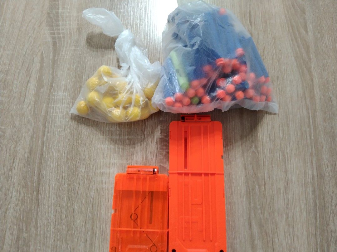 Nerf Guns+Clips+Ammo, Hobbies & Toys, Toys & Games on Carousell