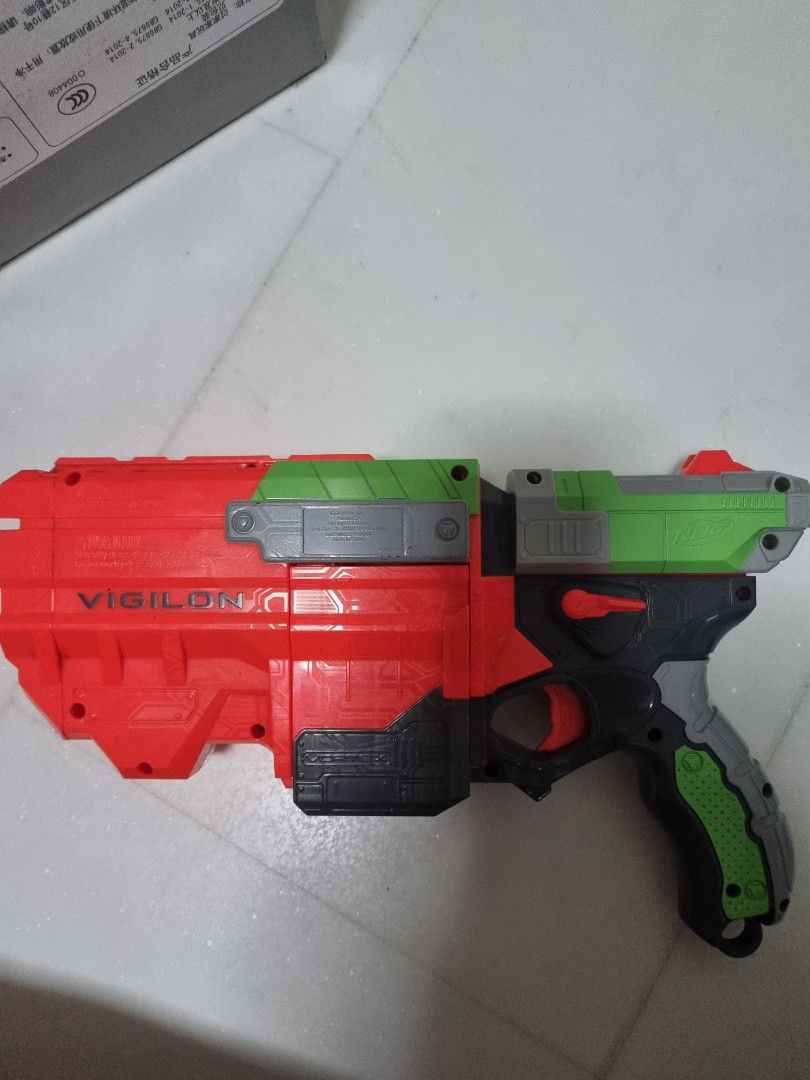 Nerf Vigilon Vortex Gun, Hobbies & Toys, Toys & Games on Carousell