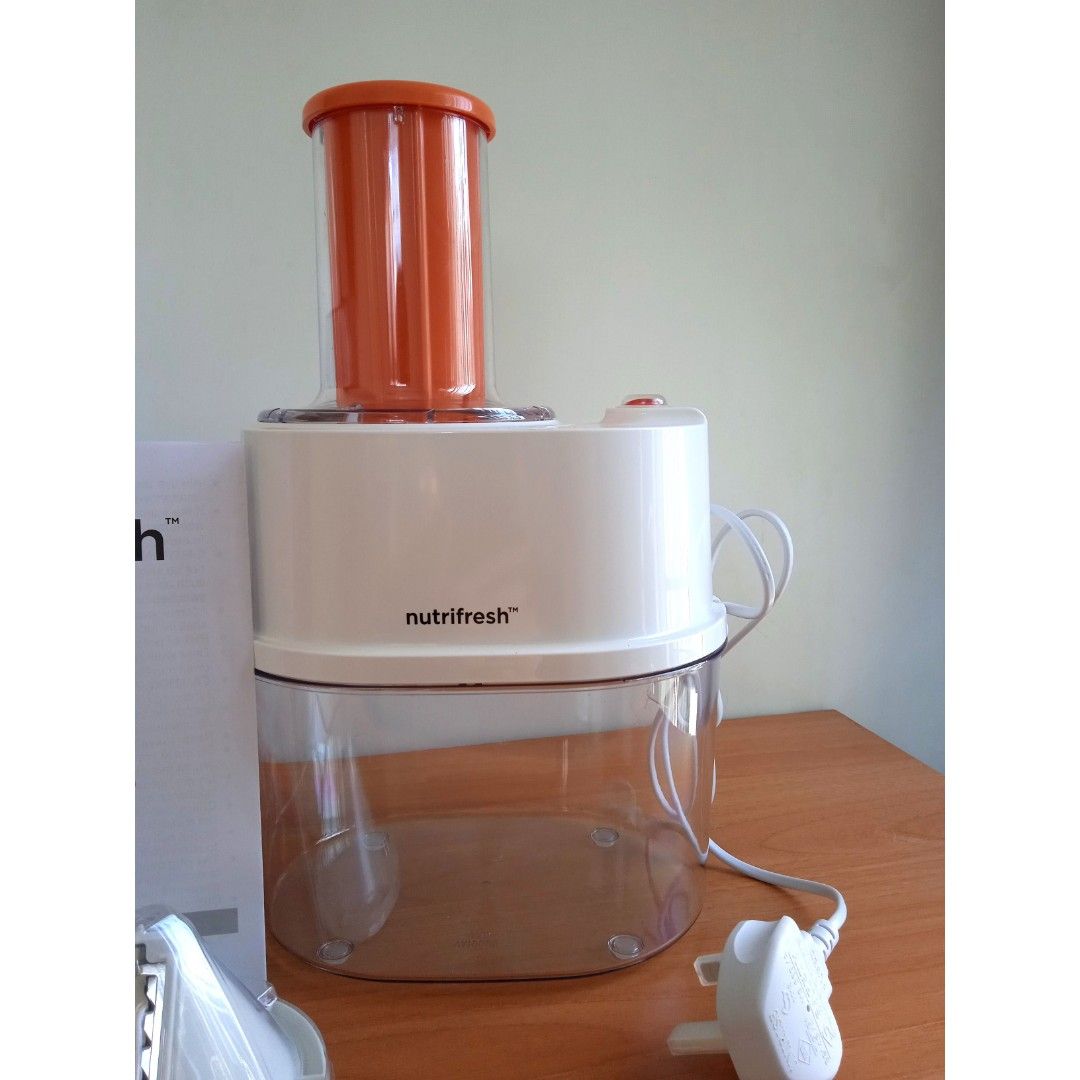 Nutrifresh electric spiralizer vegetable cutter電動螺旋切菜機 攪拌機, 家庭電器, 廚房電器 ...
