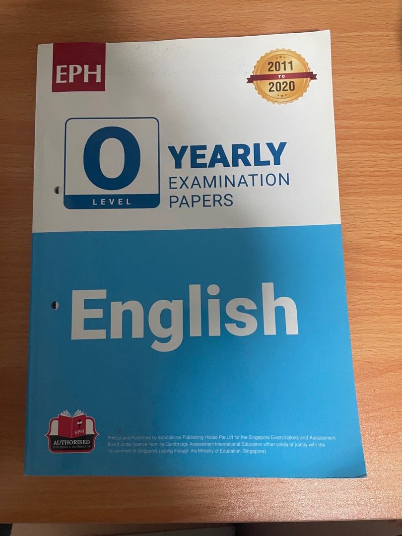 O-level English TYS, Hobbies & Toys, Books & Magazines, Assessment ...