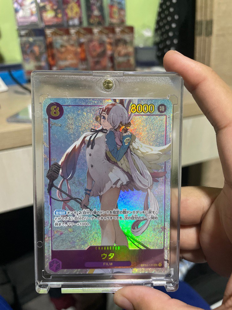 One Piece TCG OP02 Singles Uta Sec AA, Hobbies & Toys, Toys & Games on ...