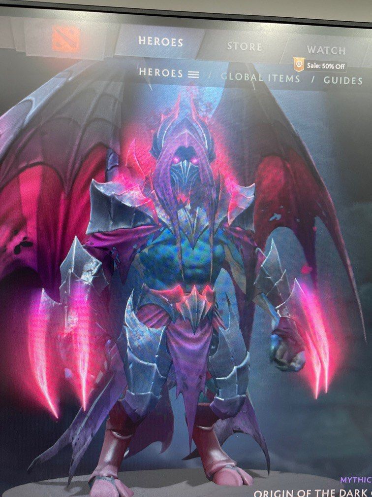 Origin of the dark oath night stalker dota 2, Video Gaming, Gaming ...