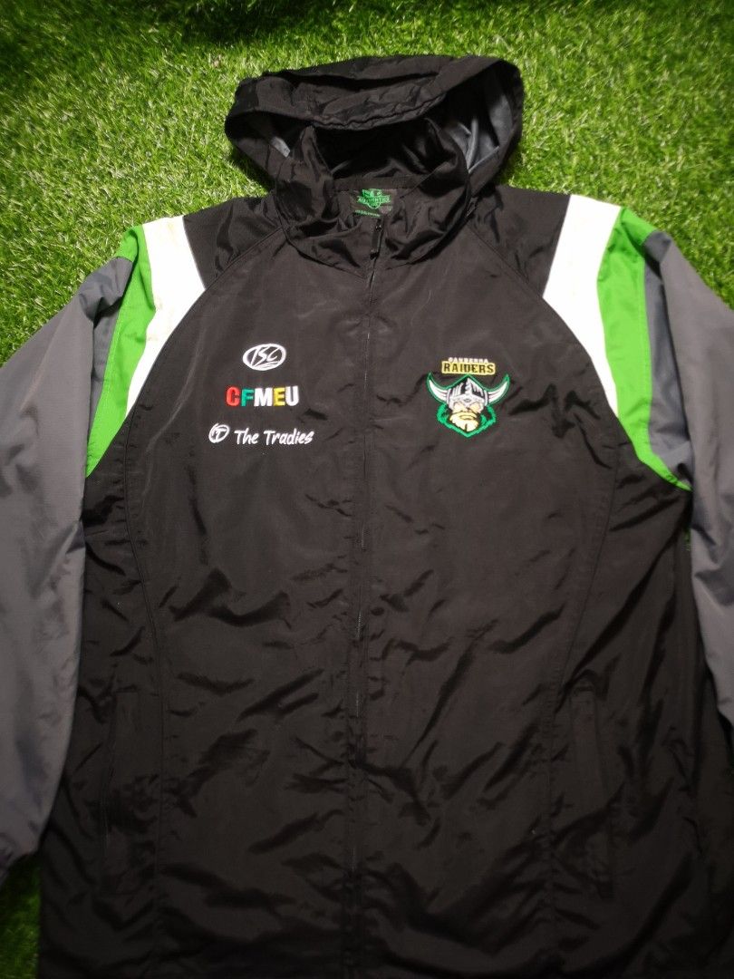 Original ISC Canberra Raiders Rugby Hoddie Jacket, Men's Fashion ...