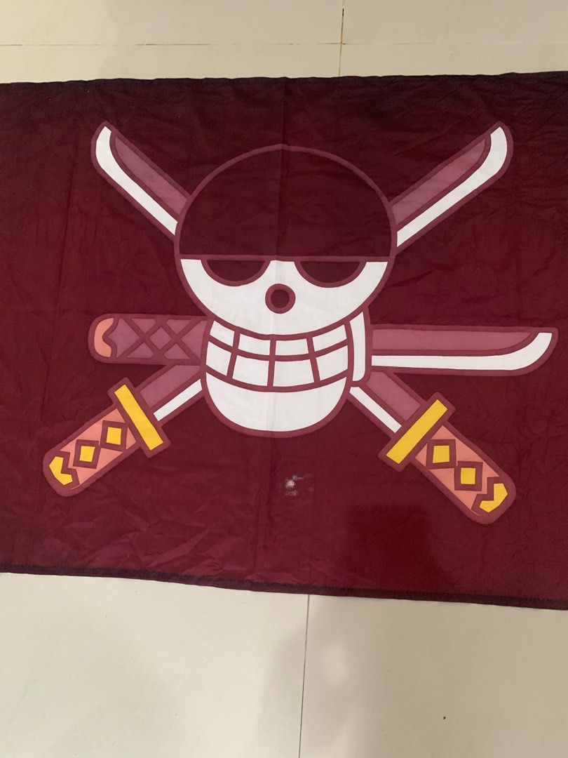 Original One Piece Anime Flag, Furniture & Home Living, Home Decor ...