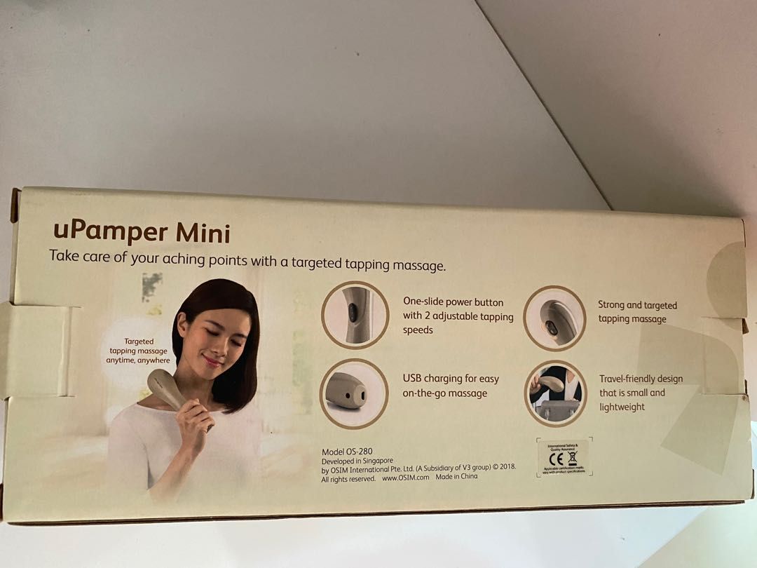 Osim uPamper Mini, Health & Nutrition, Massage Devices on Carousell