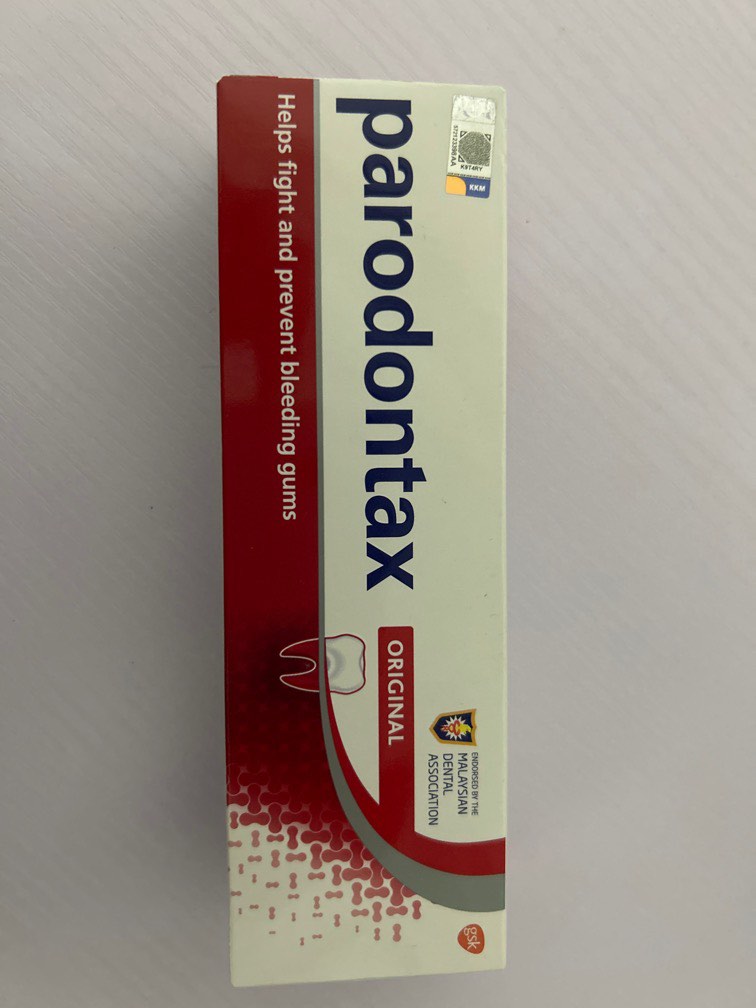Parodontax - Original (90g), Health & Nutrition, Braces, Support ...