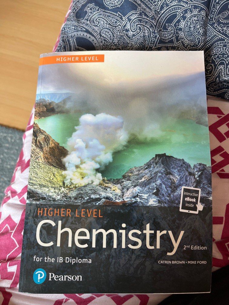 Pearson Higher Level chemistry textbook IB, Hobbies & Toys, Books ...
