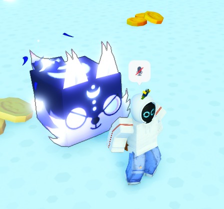 PET SIMULATOR X HUGE NIGHTFALL WOLF, Video Gaming, Gaming Accessories ...
