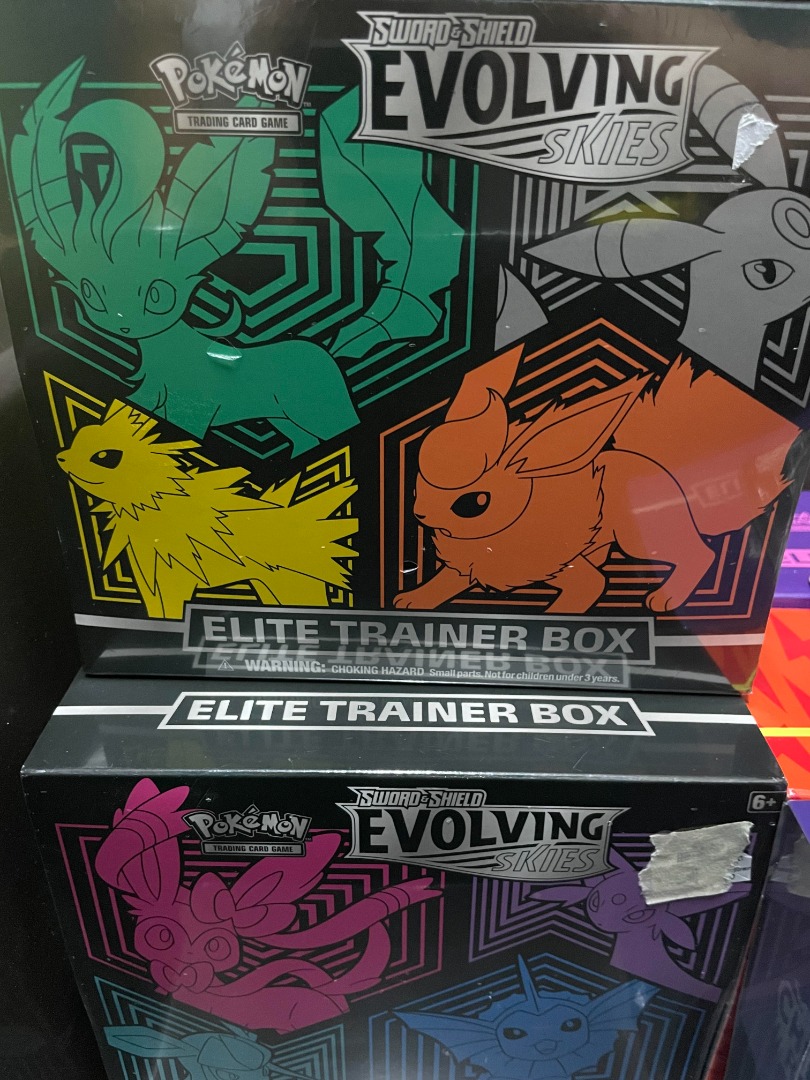 Pokemon Evolving Skies ETB, Hobbies & Toys, Toys & Games on Carousell