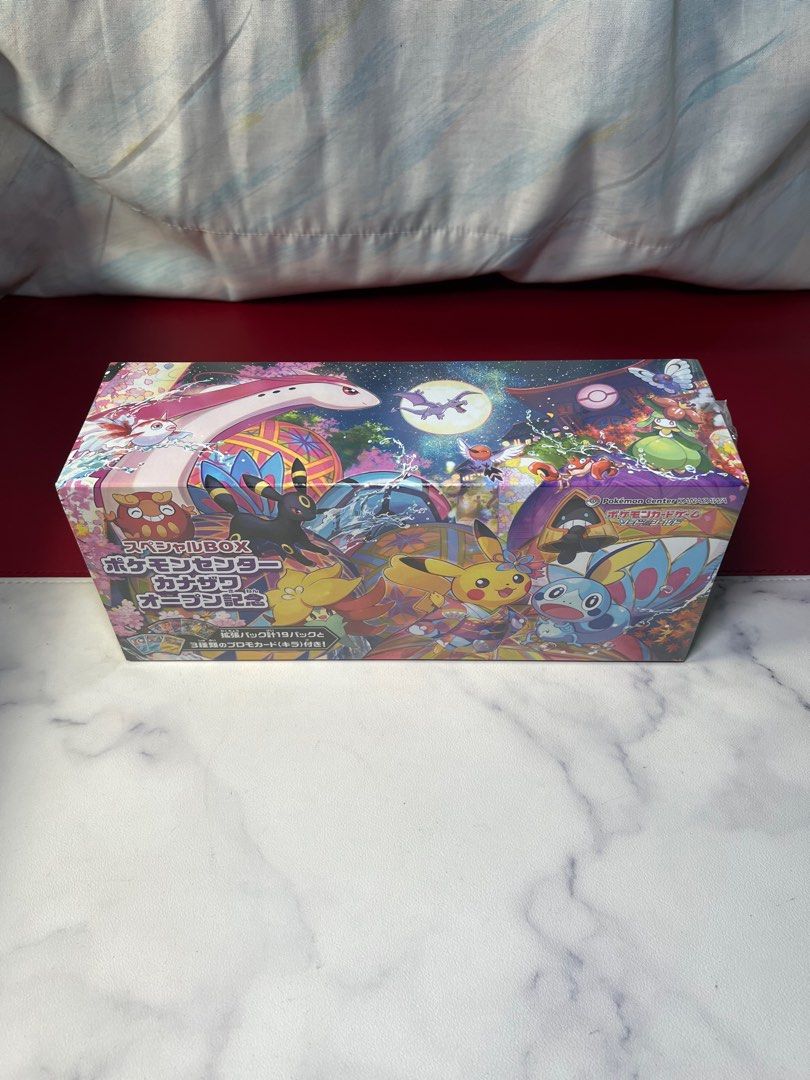 Pokemon TCG Kanazawa Pikachu Special Box, Hobbies & Toys, Toys & Games ...