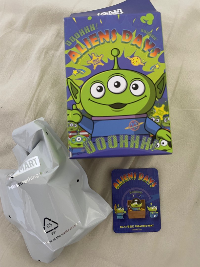 POPMart Alien Days Collection: Treasure Hunt, Hobbies & Toys, Toys ...