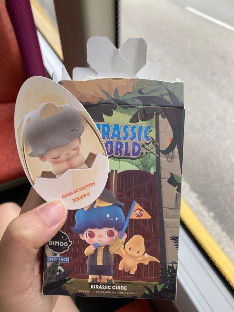 popmart dimoo jurassic world - jurassic history, Hobbies & Toys, Toys ...
