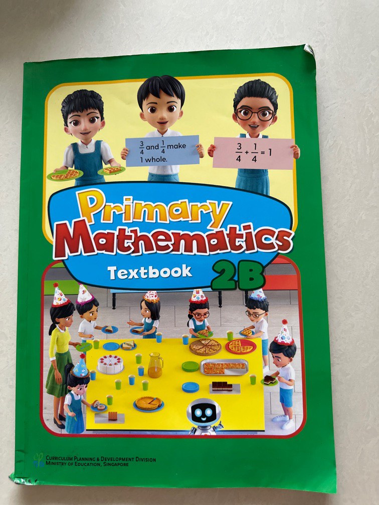Primary 2 Mathematics Textbook 2B, Hobbies & Toys, Books & Magazines ...