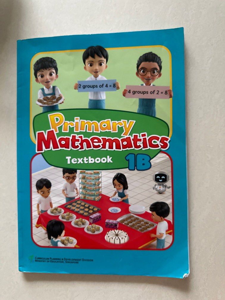 Primary 1 Mathematics Textbook 1B, Everything Else on Carousell