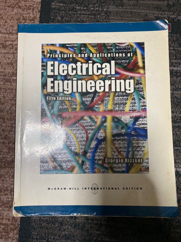 Principles And Applications Of Electrical Engineering 5th Edition