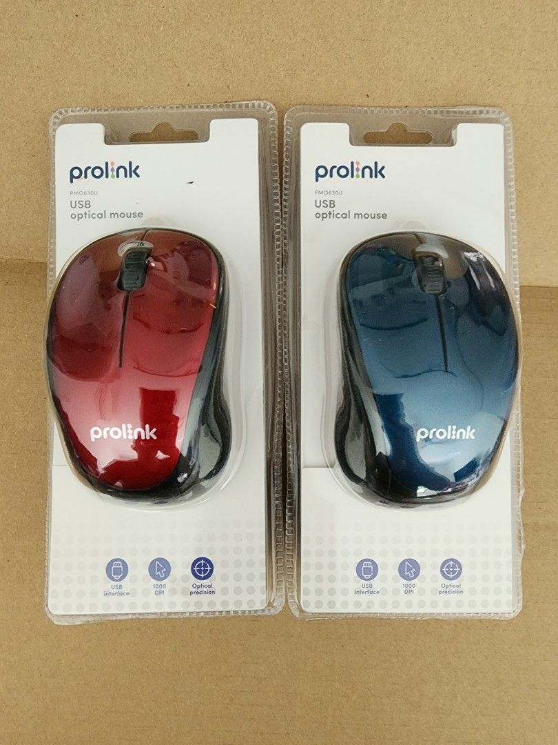 Prolink Optical Wired USB Mouse 1000 DPI 630U Kids, Computers & Tech ...