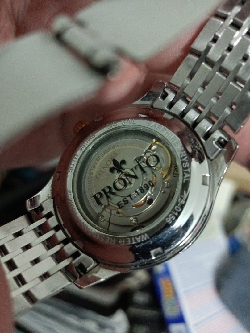 Pronto automatic watch, Luxury, Watches on Carousell