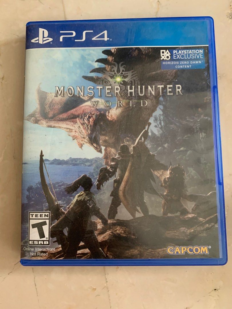 PS4 pro full set with monster hunter world, Video Gaming, Video Game ...
