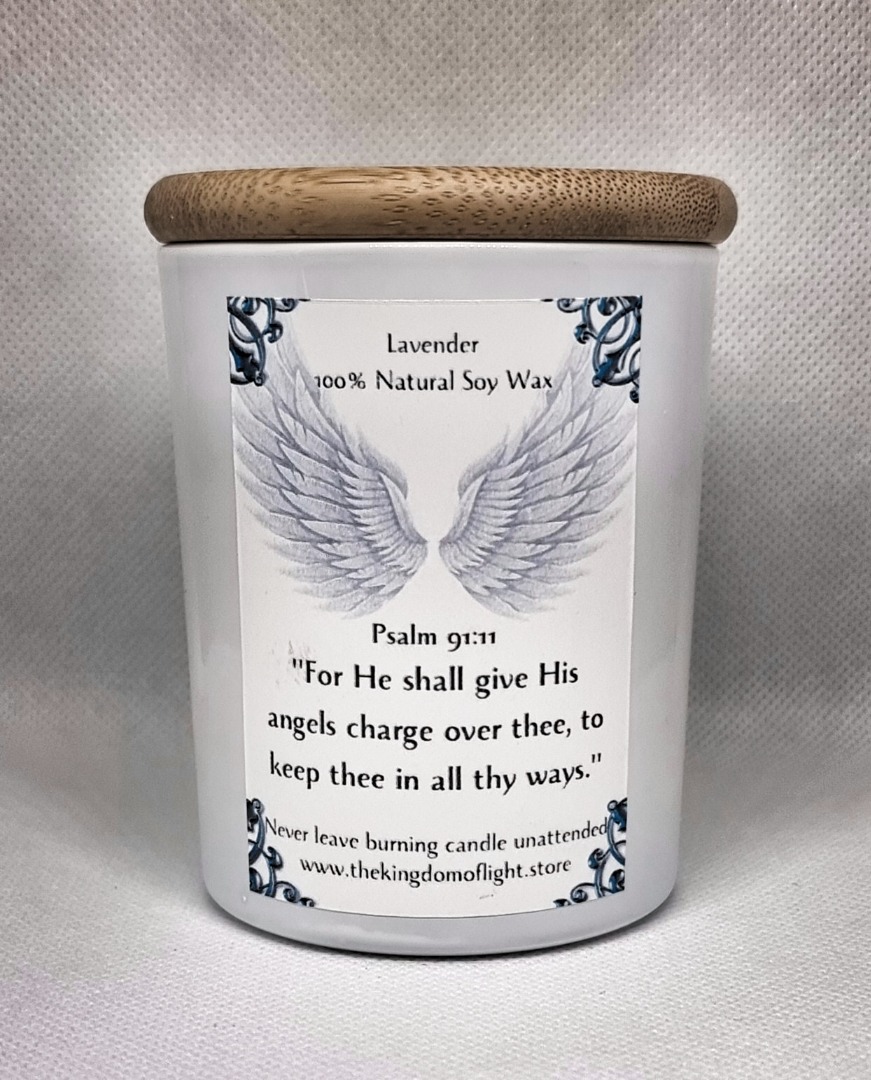 Psalm 91:11 Scented Candle, Furniture & Home Living, Home Fragrance on ...