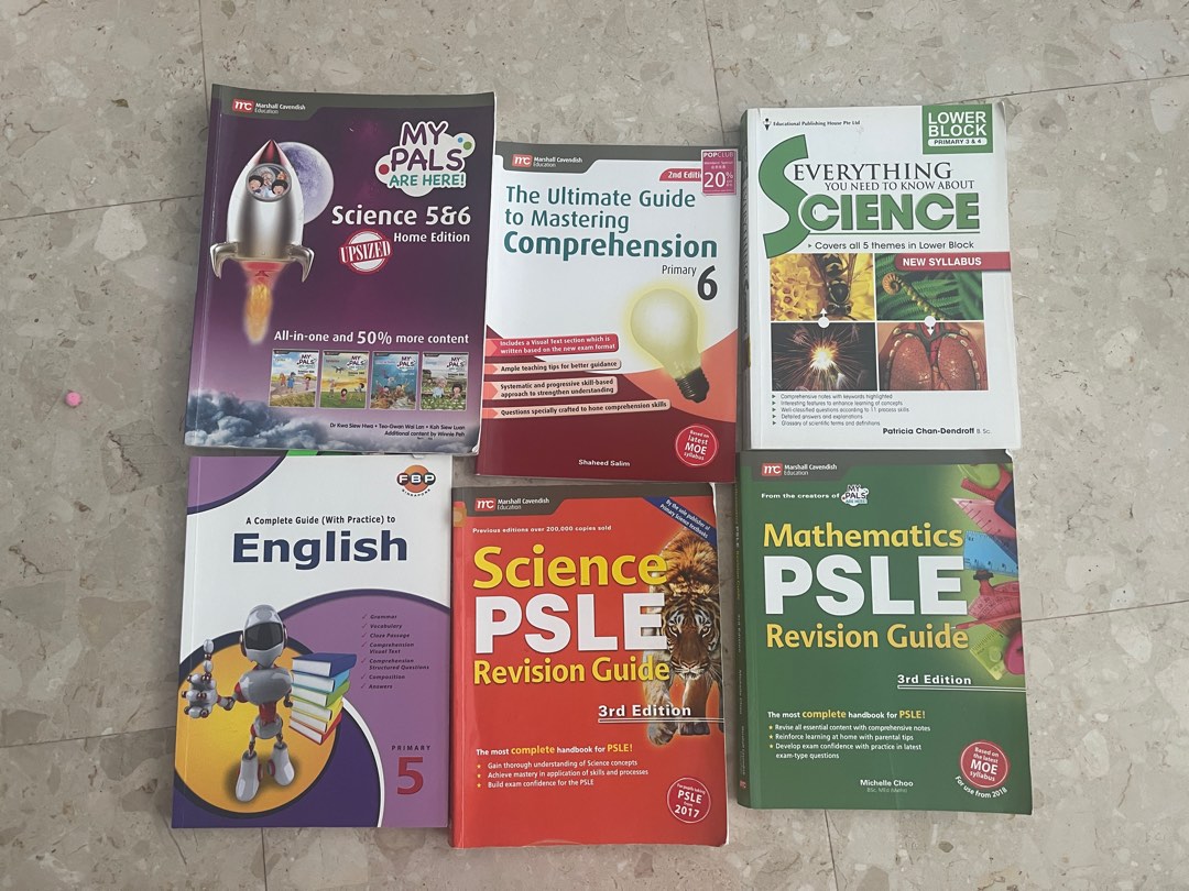 PSLE books, Announcements on Carousell