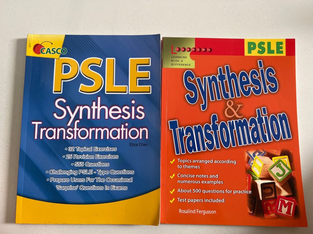 PSLE Synthesis transformation, Hobbies & Toys, Books & Magazines, Assessment Books on Carousell