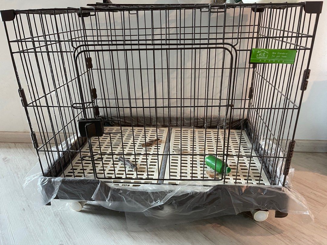 Rabbit cage with wheels for sale, Pet Supplies, Homes & Other Pet ...