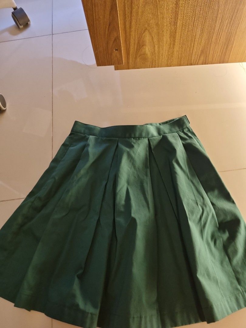 Raffles Institution JC Uniform Skirt, Women's Fashion, Bottoms, Skirts ...