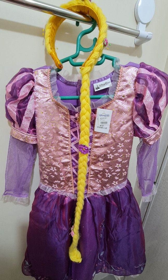 Rapunzel Kids Costume, Babies & Kids, Babies & Kids Fashion on Carousell