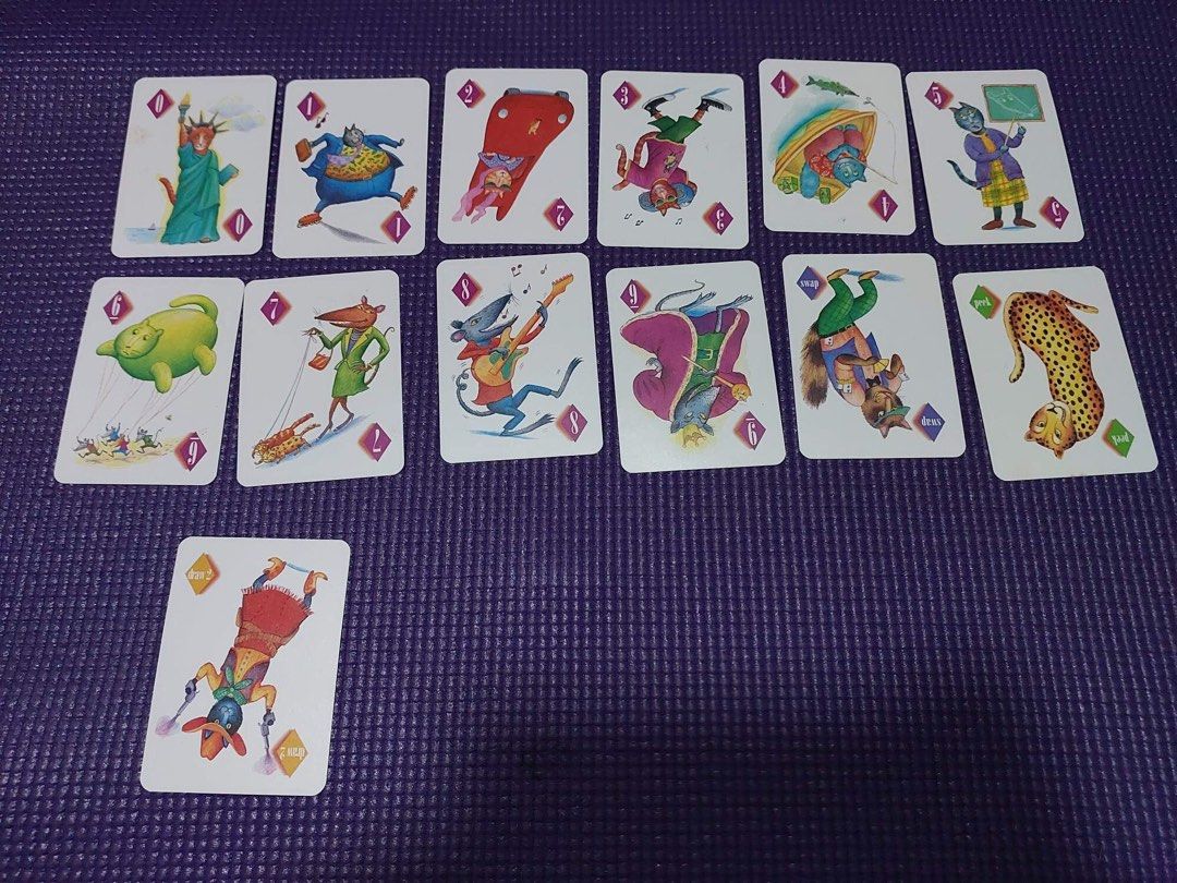 Rat-A-Tat-Cat Educational Card Game for Children, Hobbies & Toys, Toys ...