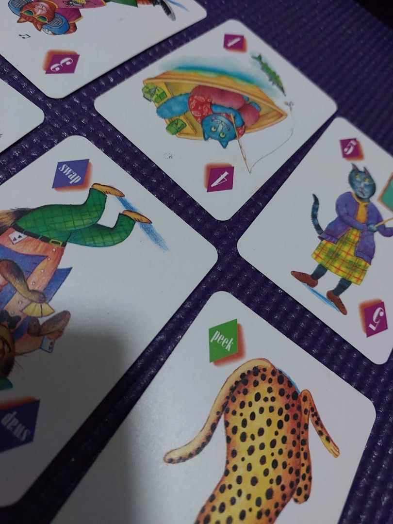 Rat-A-Tat-Cat Educational Card Game for Children, Hobbies & Toys, Toys ...