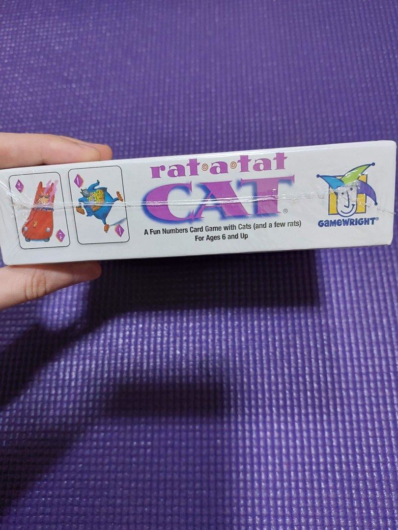 Rat-A-Tat-Cat Educational Card Game for Children, Hobbies & Toys, Toys ...